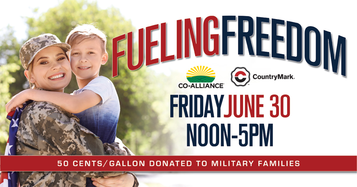 Giving Back! Fueling Freedom is Today! - Keystone Cooperative